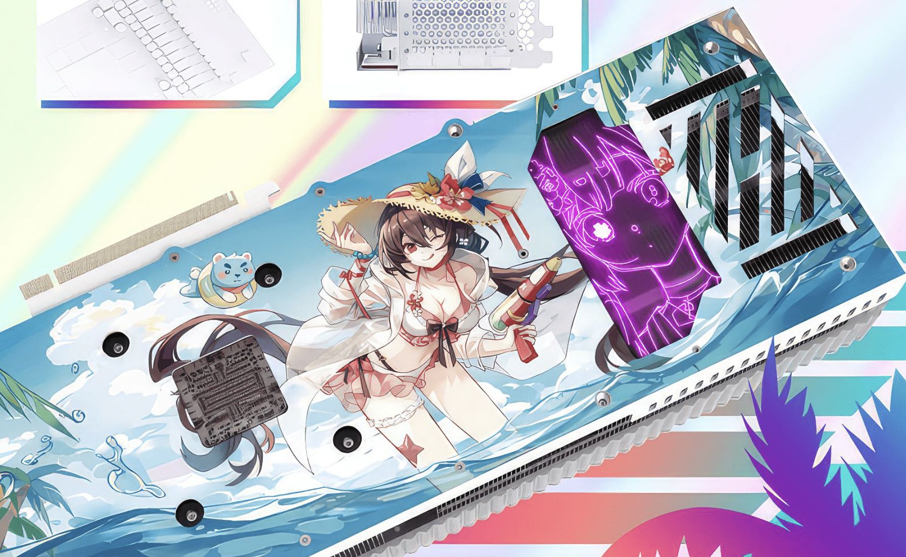 Yeston dévoile la GeForce RTX 4080 Sakura Sugar