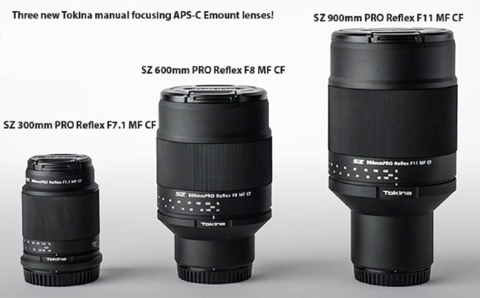 Tokina revela lentes super telefoto PRO Reflex de 300, 600 e 900 mm ...