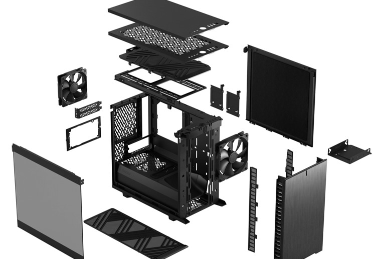 Fractal Design dévoile le boîtier Define 7 Nano pour PC compacts